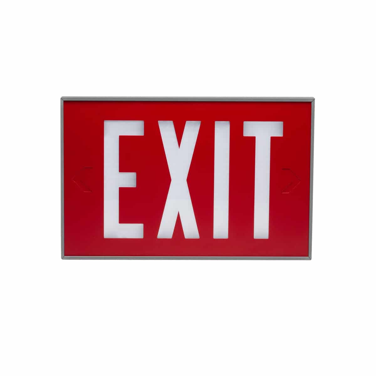 Vandal-Resistant, Self-Luminous Exit Sign | 2040-95