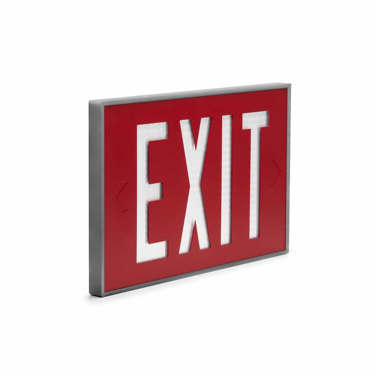 Vandal-Resistant, Self-Luminous Exit Sign | 2040-95