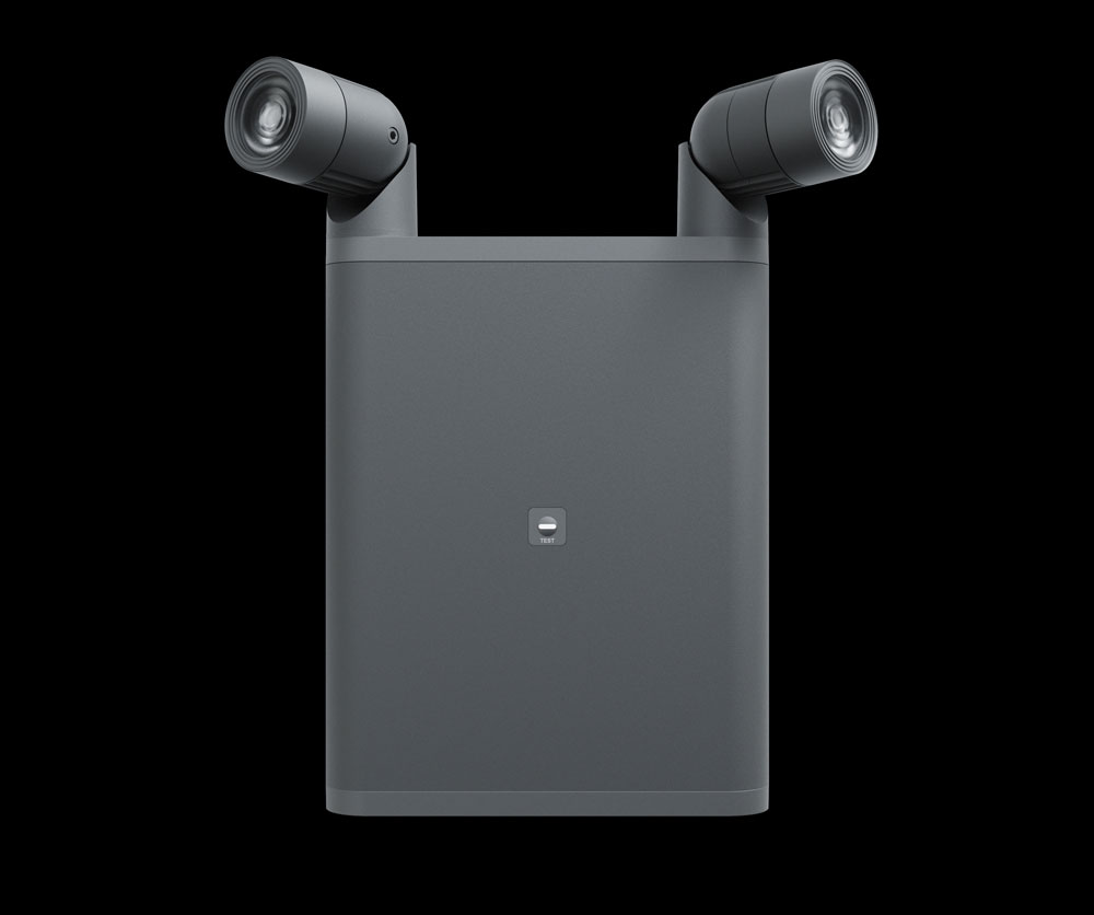 Sleek LED Emergency Light for Indoor or Outdoor Use | Isolite